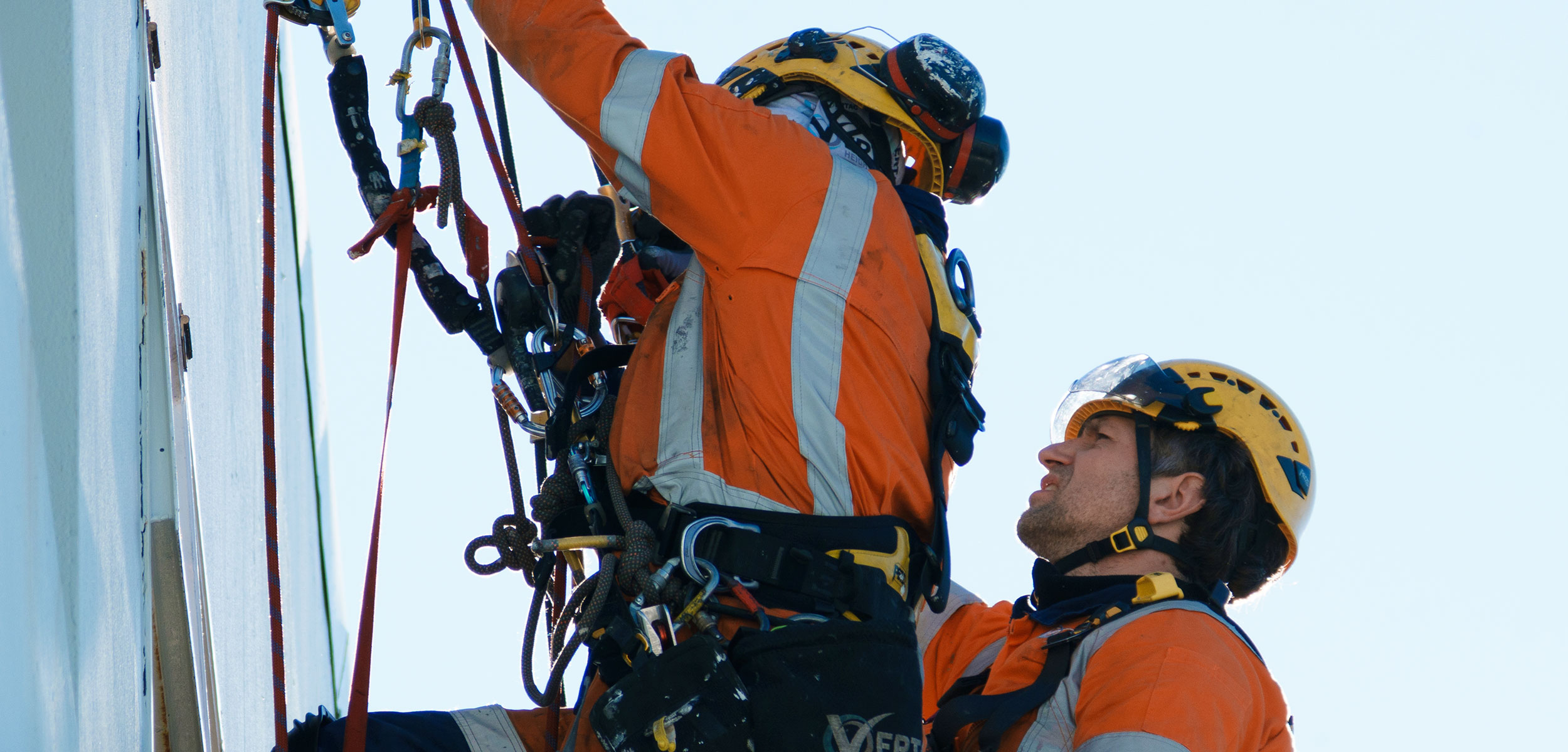Rope access and building façade remediation specialists - WordPress Website